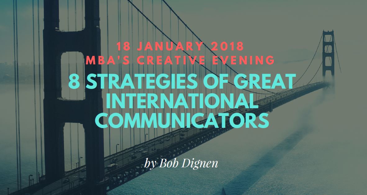 MBA’s creative evening: “8 strategies of great international ...